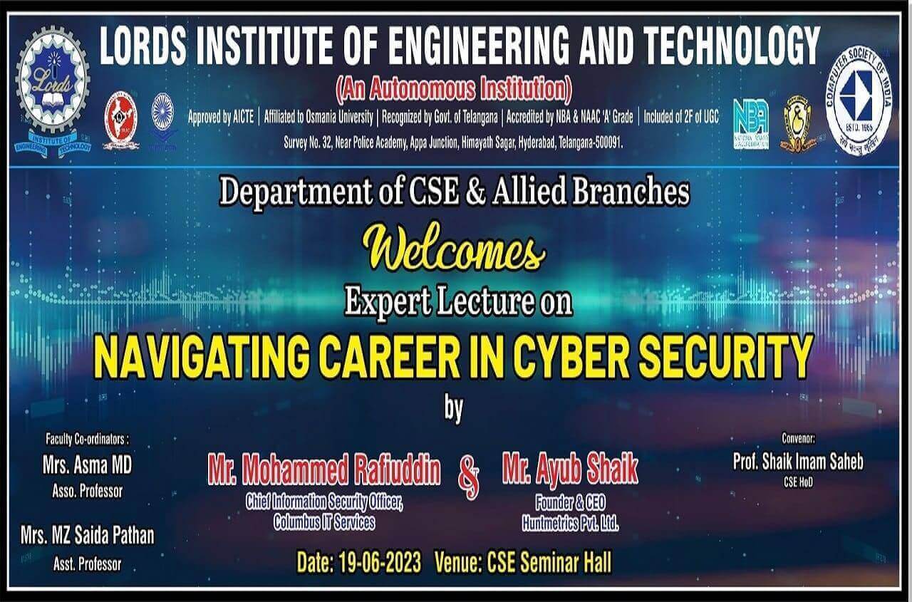 Lords Institute of Engineering and Technology – Official Website