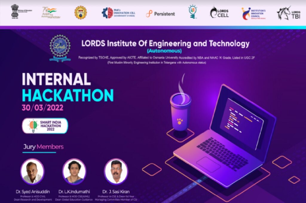 Internal Hackathon - Lords Institute of Engineering and Technology