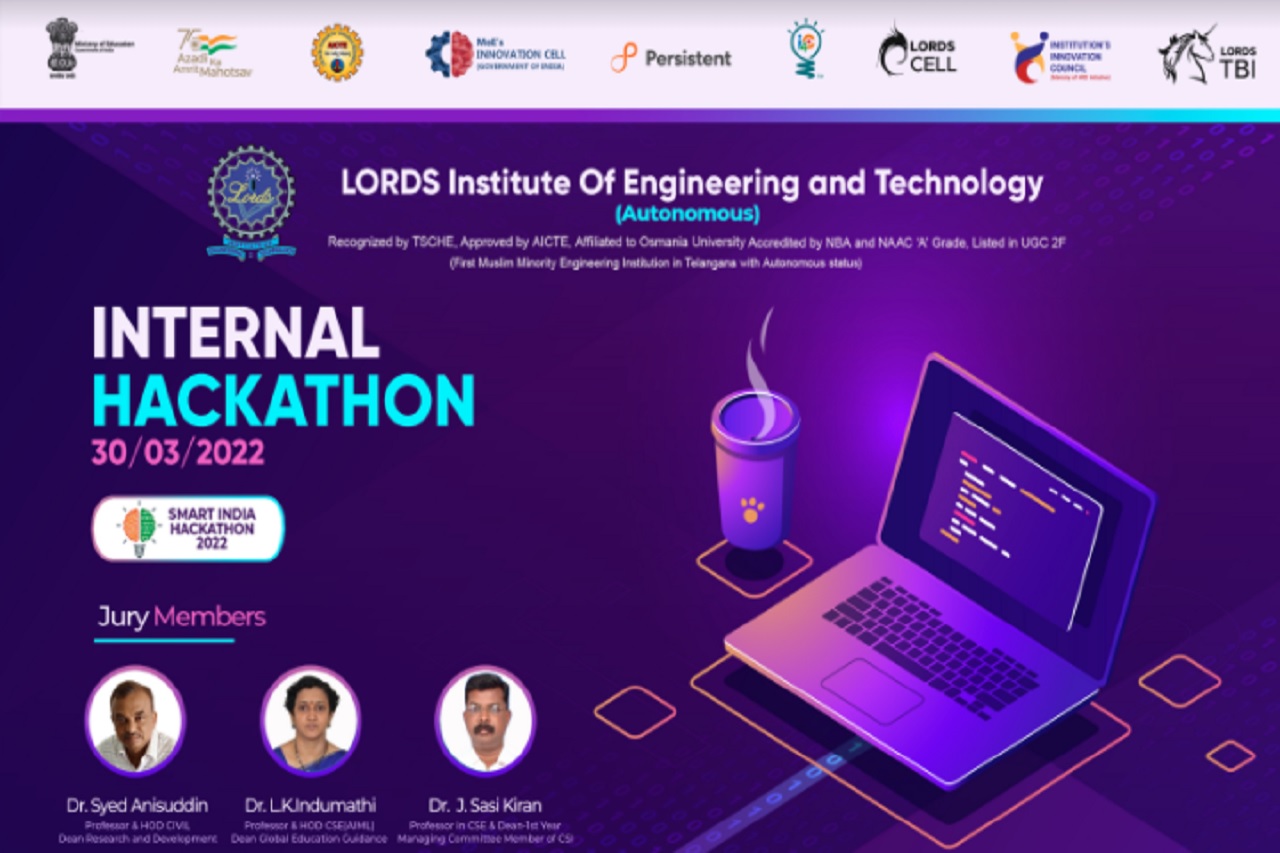 Internal Hackathon - Lords Institute of Engineering and Technology