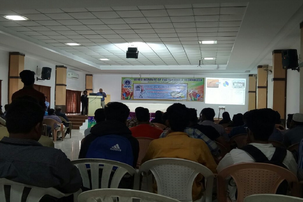 Cancer Awareness Program - Lords Institute of Engineering and Technology