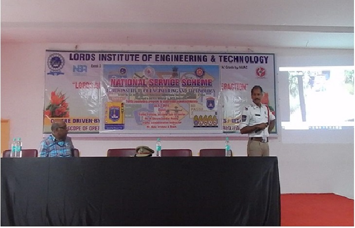 Traffic Awareness Program - Lords Institute of Engineering and Technology