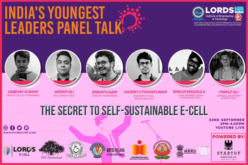 The Secret to Self-Sustainable E-Cell - Lords Institute of Engineering ...