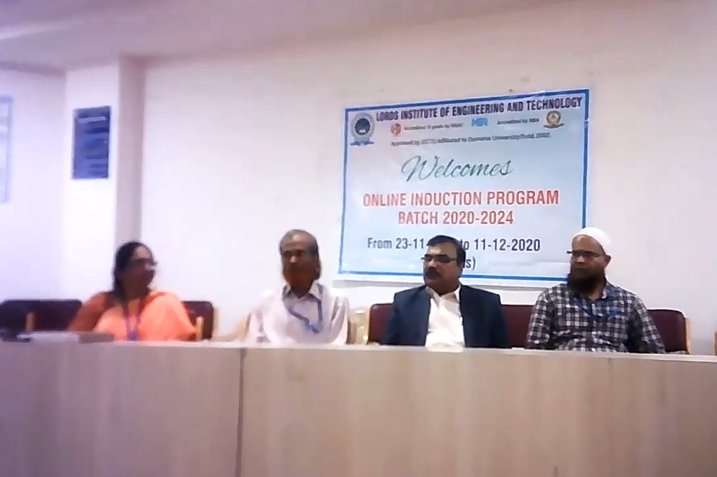 Online Induction Programme - Lords Institute of Engineering and Technology