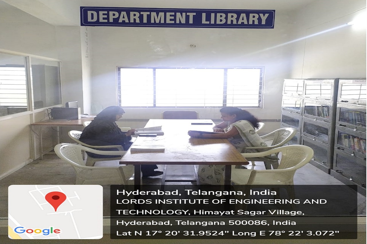 Department Library - Lords Institute of Engineering and Technology