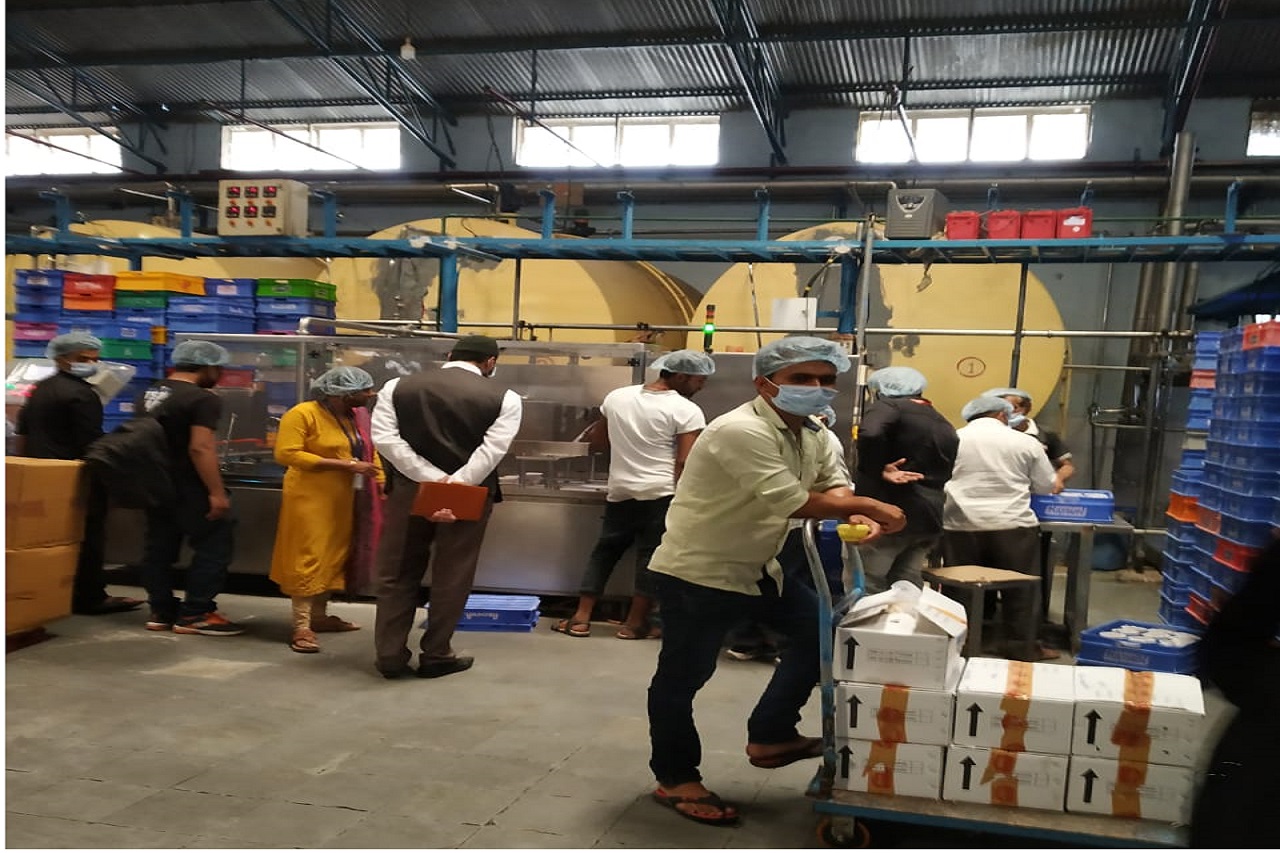 Industrial Visit to Masqati Dairy Products - Lords Institute of ...