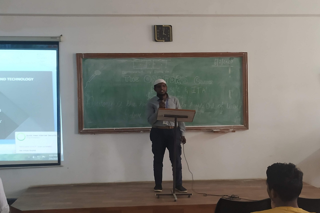 Orator's Club - Lords Institute of Engineering and Technology