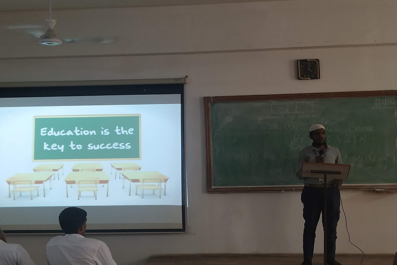 Orator's Club - Lords Institute of Engineering and Technology