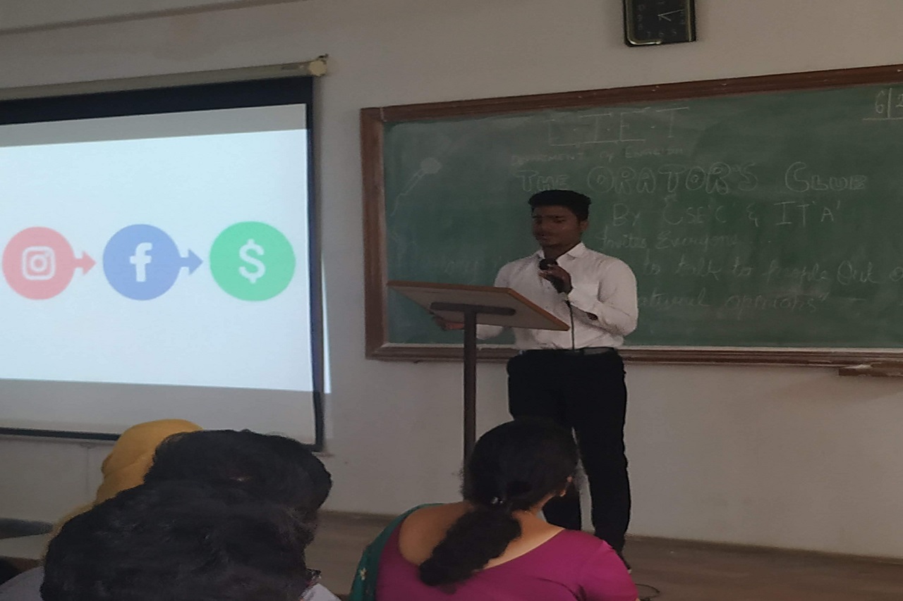 Orator's Club - Lords Institute of Engineering and Technology