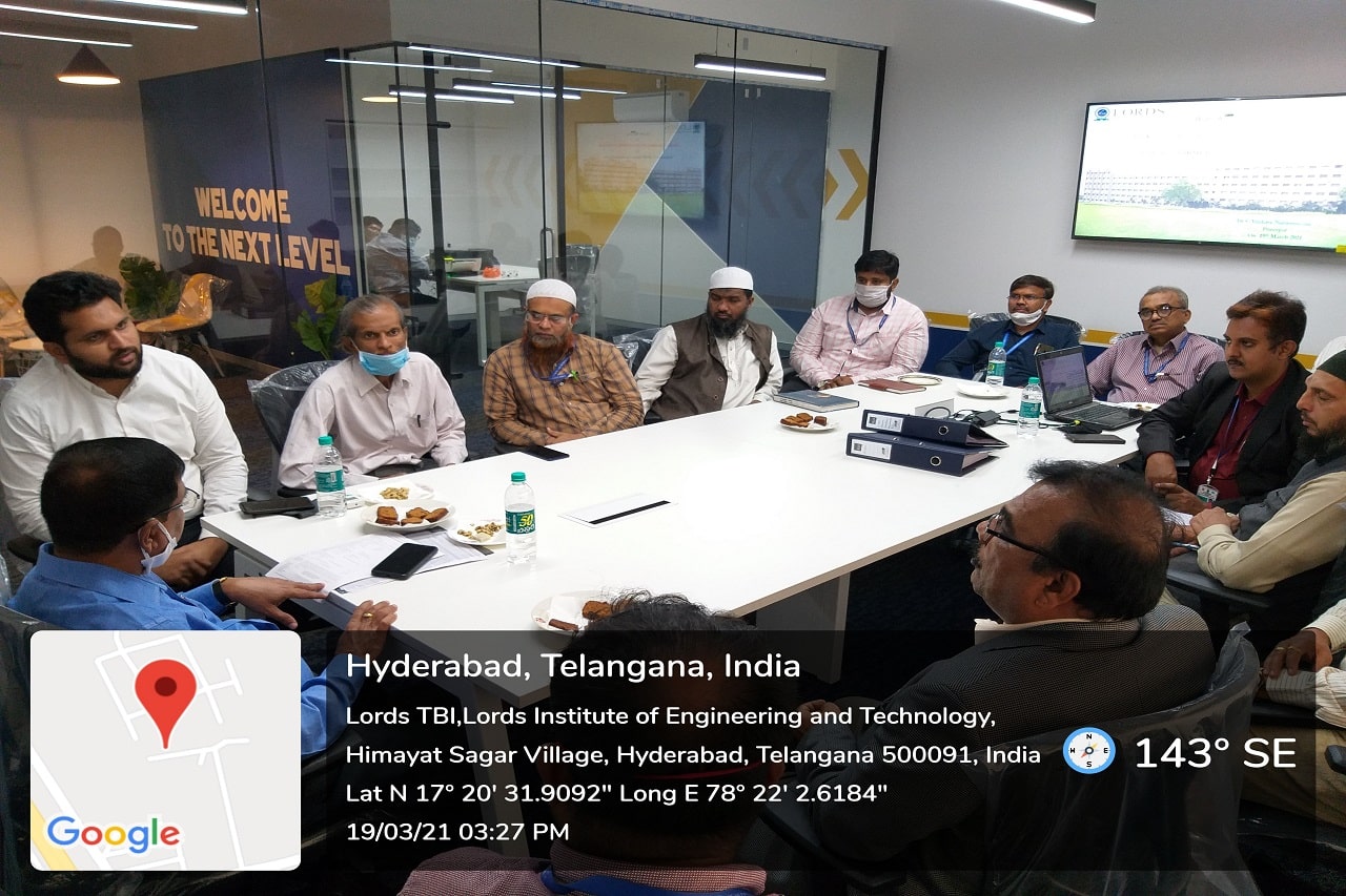 MSME Recognition - Lords Institute of Engineering and Technology