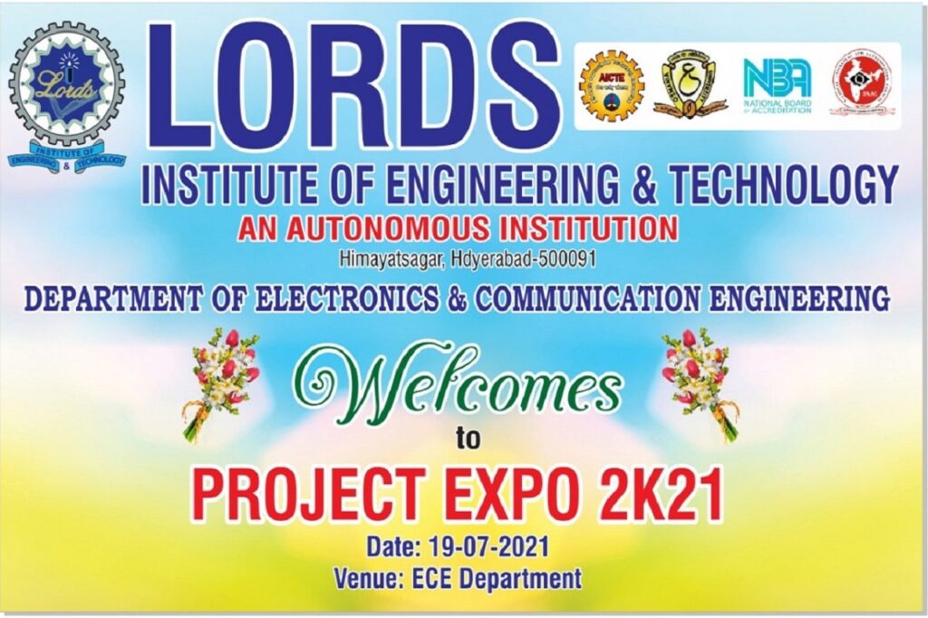 ECE-Project Expo and Signature Day - Lords Institute of Engineering and ...