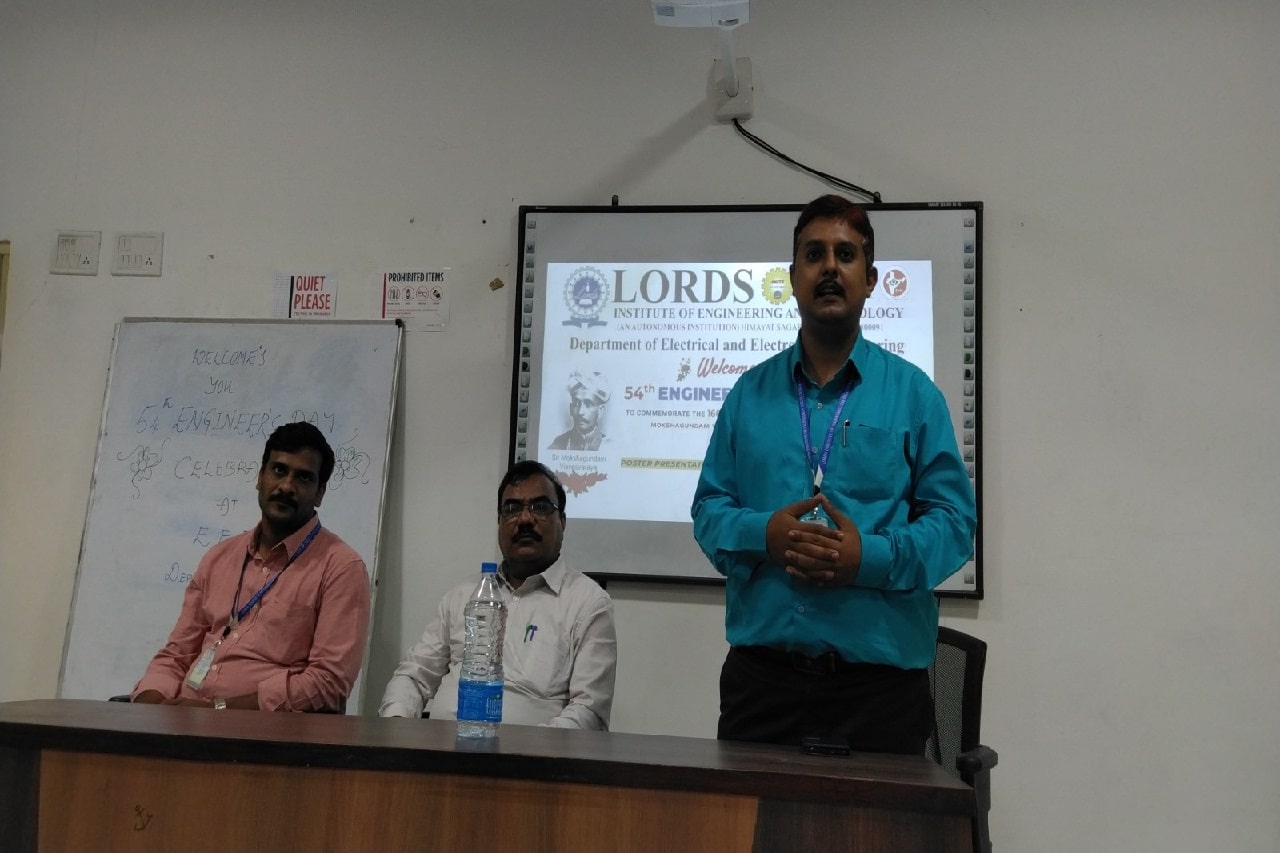 Engineer's Day Celebration - Lords Institute of Engineering and Technology