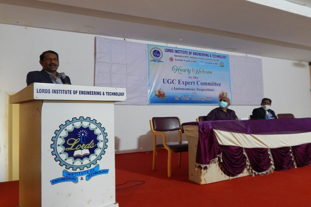 UGC Autonomy - Lords Institute of Engineering and Technology