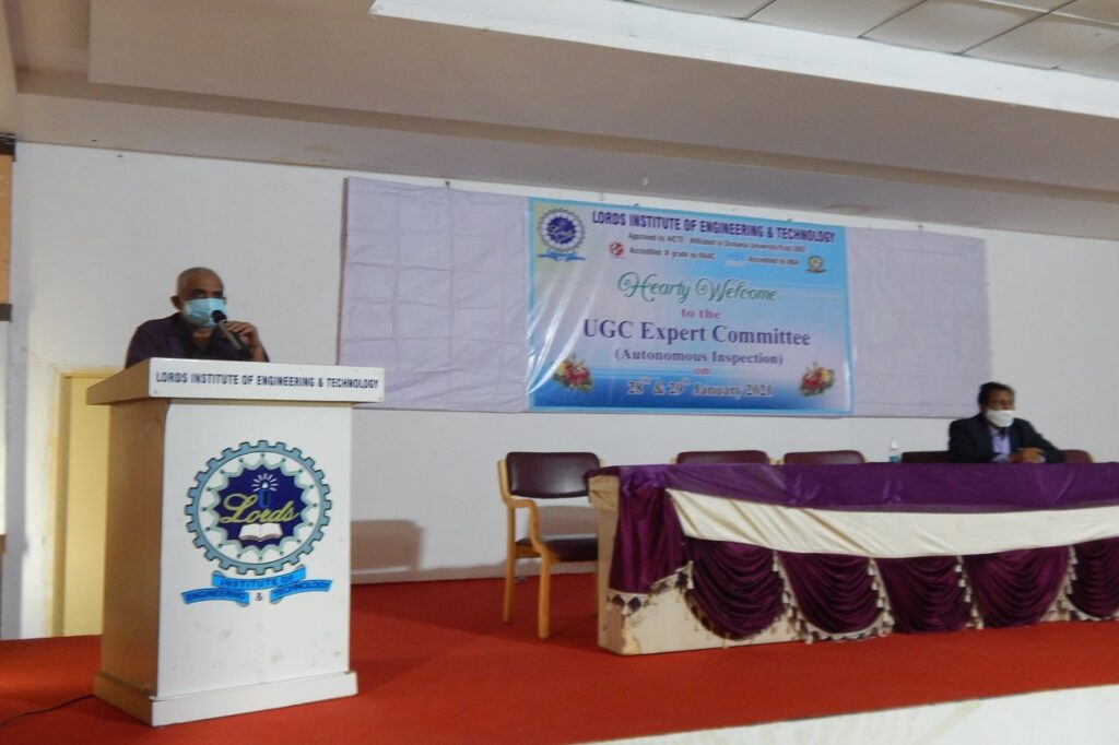 UGC Autonomy - Lords Institute of Engineering and Technology