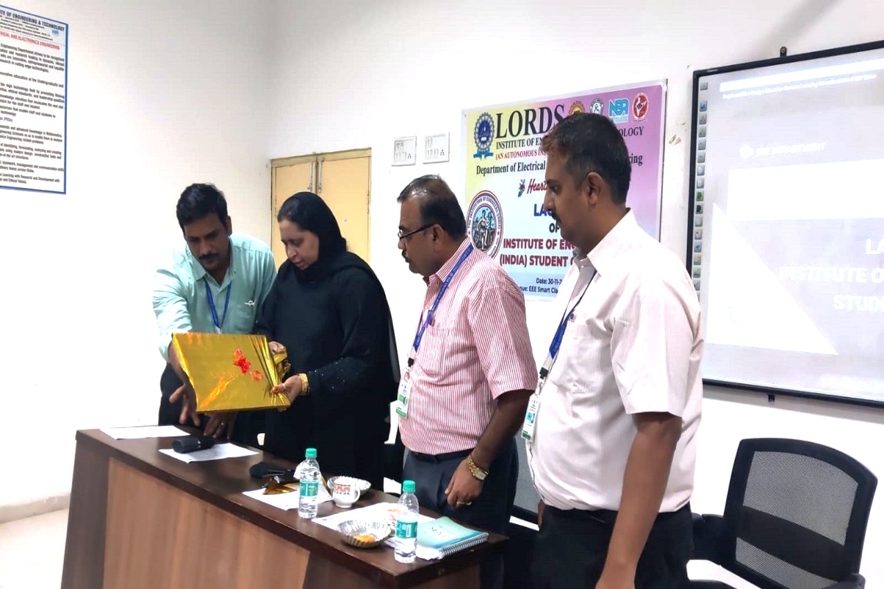Launch of IEI Student Chapter - Lords Institute of Engineering and ...