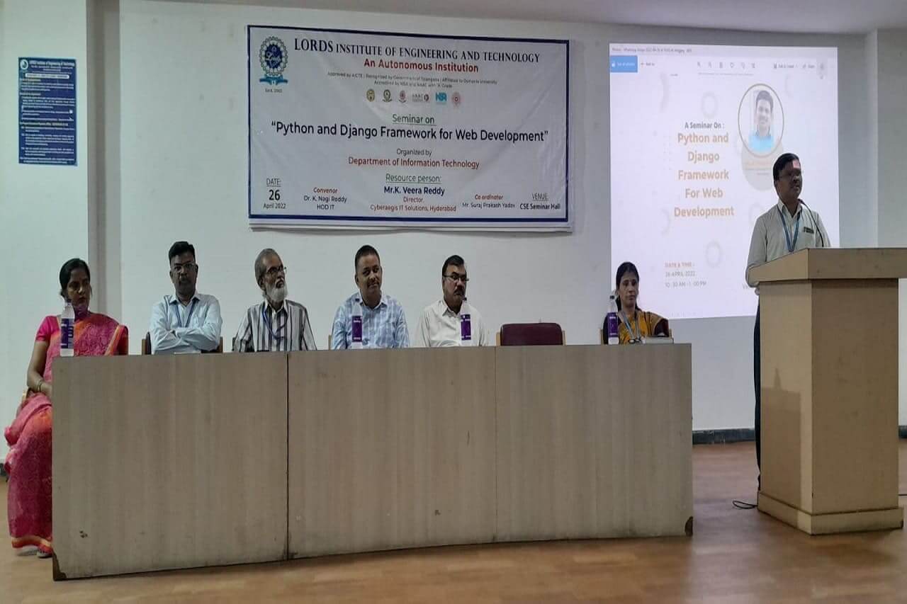 Seminar On Python And Django Framework For Web Development Lords 6862