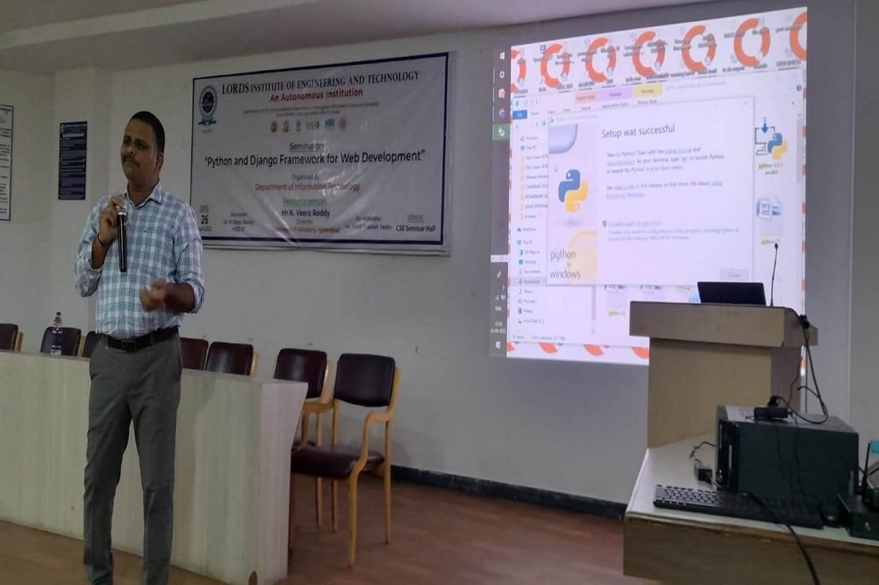 Seminar On Python And Django Framework For Web Development Lords