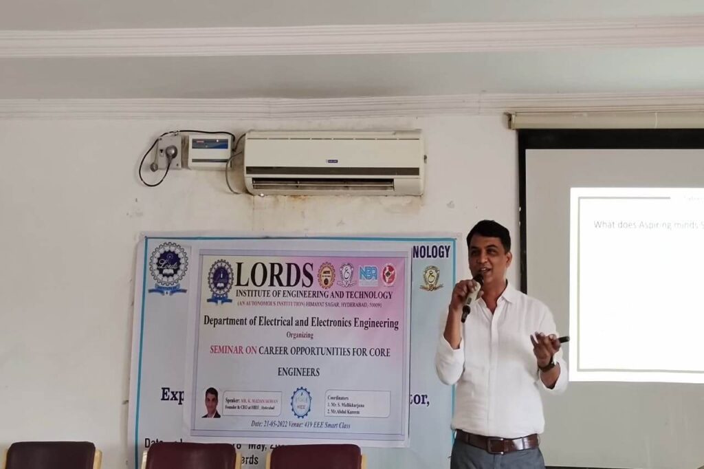 Career Opportunities for Core Engineers - Lords Institute of Engineering and Technology