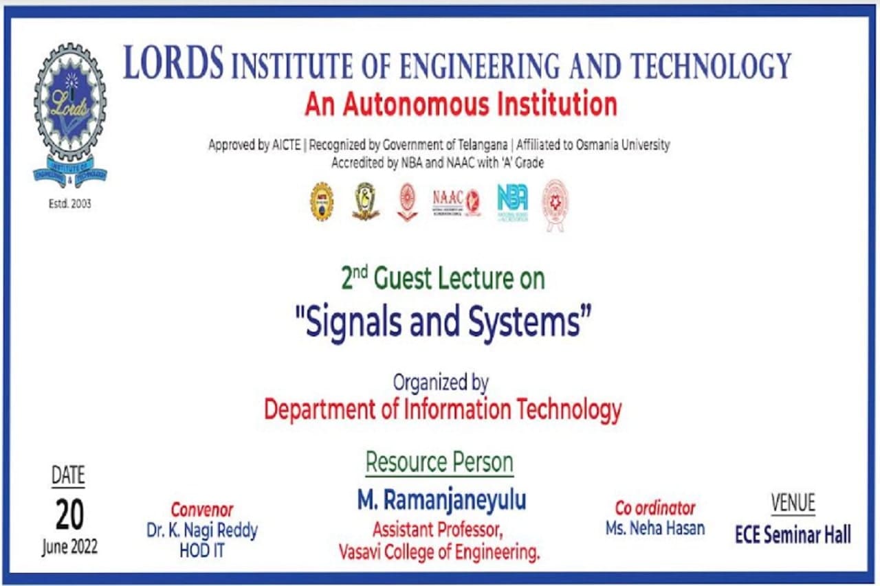 Lords Institute of Engineering and Technology – Official Website