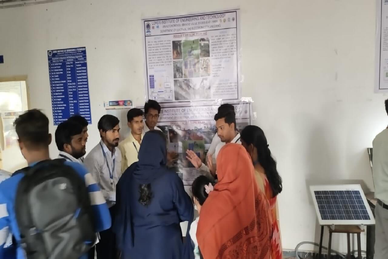 Project Expo - 2K22 (EEE) - Lords Institute of Engineering and Technology