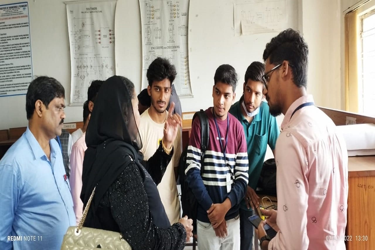 Project Expo - 2K22 (ECE) - Lords Institute of Engineering and Technology