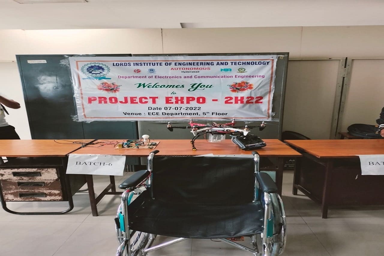 Project Expo - 2K22 (ECE) - Lords Institute of Engineering and Technology