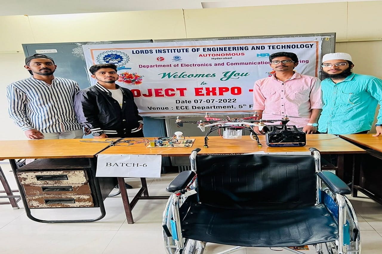 Project Expo - 2K22 (ECE) - Lords Institute of Engineering and Technology