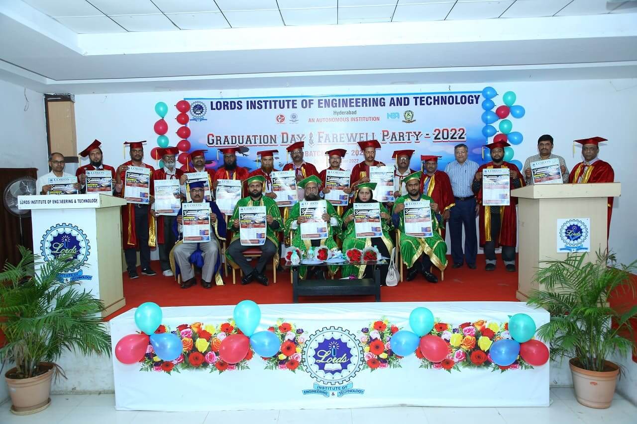 Graduation Day 2022 - Lords Institute of Engineering and Technology