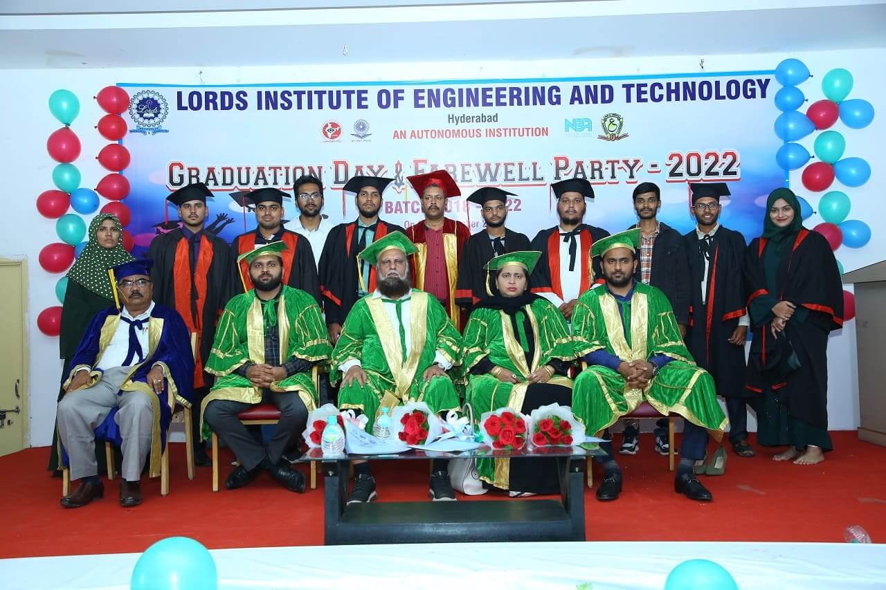 Graduation Day 2022 - Lords Institute of Engineering and Technology