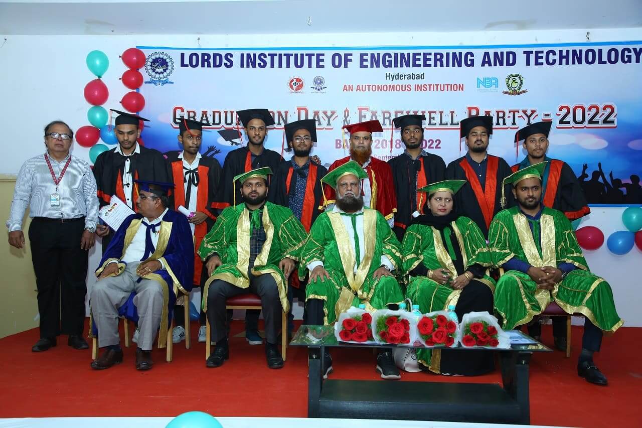 Graduation Day 2022 - Lords Institute of Engineering and Technology