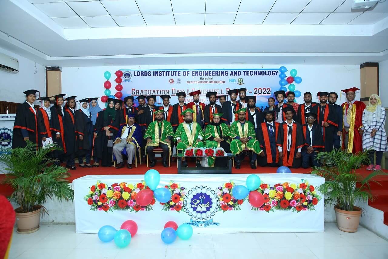Graduation Day 2022 - Lords Institute of Engineering and Technology