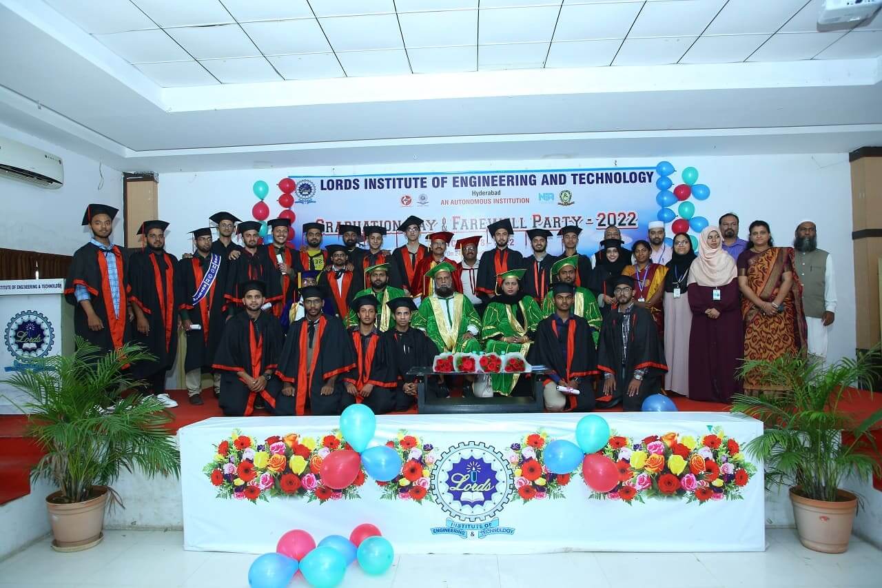 Graduation Day 2022 - Lords Institute of Engineering and Technology