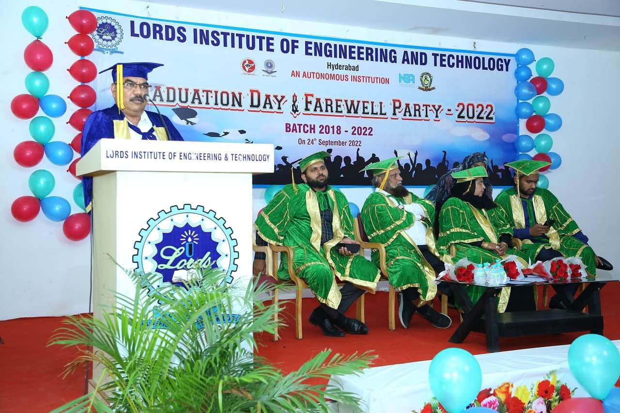 Graduation Day 2022 - Lords Institute of Engineering and Technology