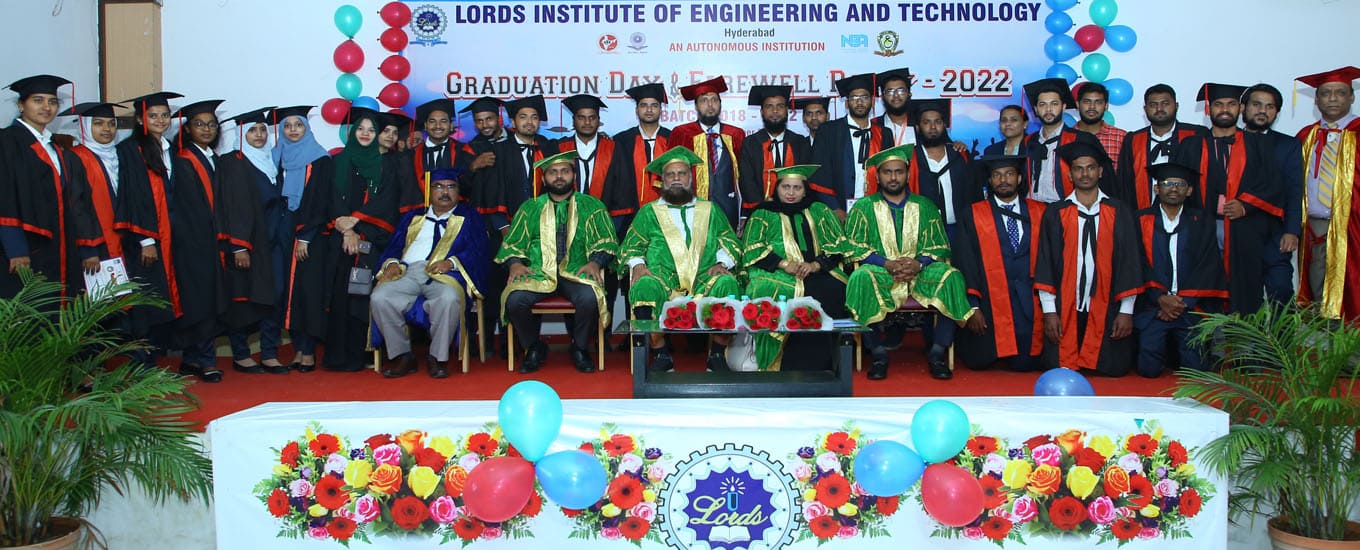 Graduation Day 2022 - Lords Institute of Engineering and Technology