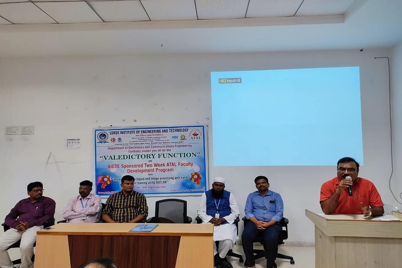 ATAL AICTE Sponsored Two Week FDP On “RTSIP with Hands_on training ...