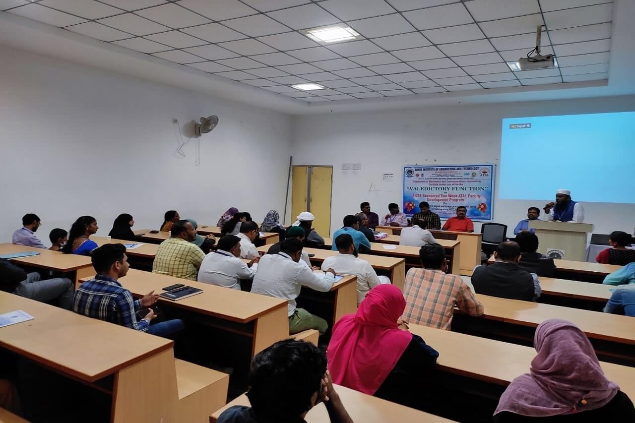 ATAL AICTE Sponsored Two Week FDP On “RTSIP with Hands_on training using MATLAB” - Lords ...
