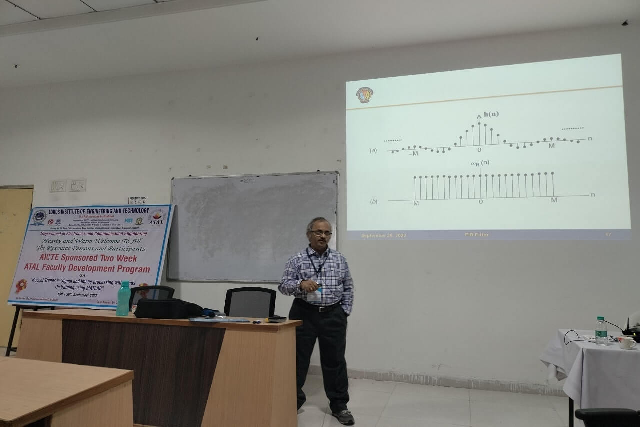 ATAL AICTE Sponsored Two Week FDP On “RTSIP with Hands_on training ...