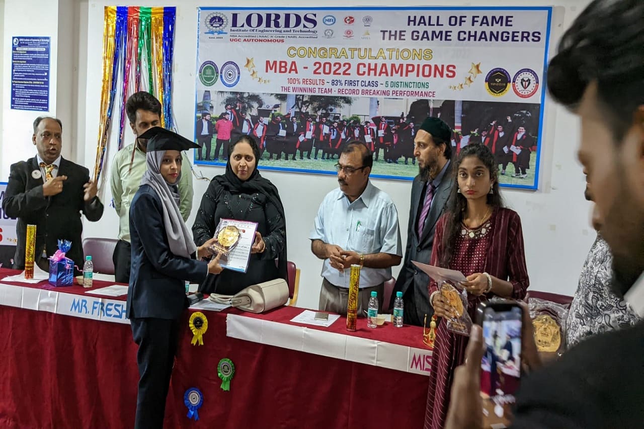 LSB Management Club - Lords Institute of Engineering and Technology