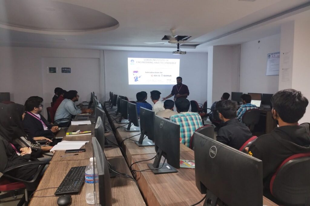 Introduction to Git & Git-Hub - Lords Institute of Engineering and Technology