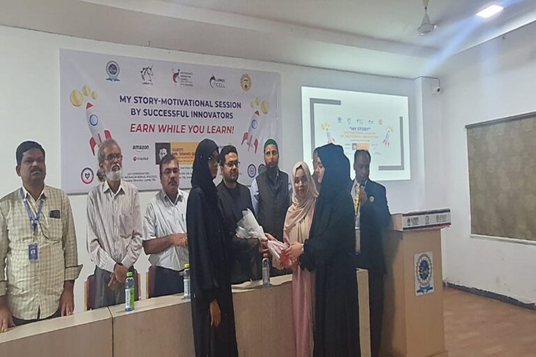 My Story – Motivational Session - Lords Institute of Engineering and Technology