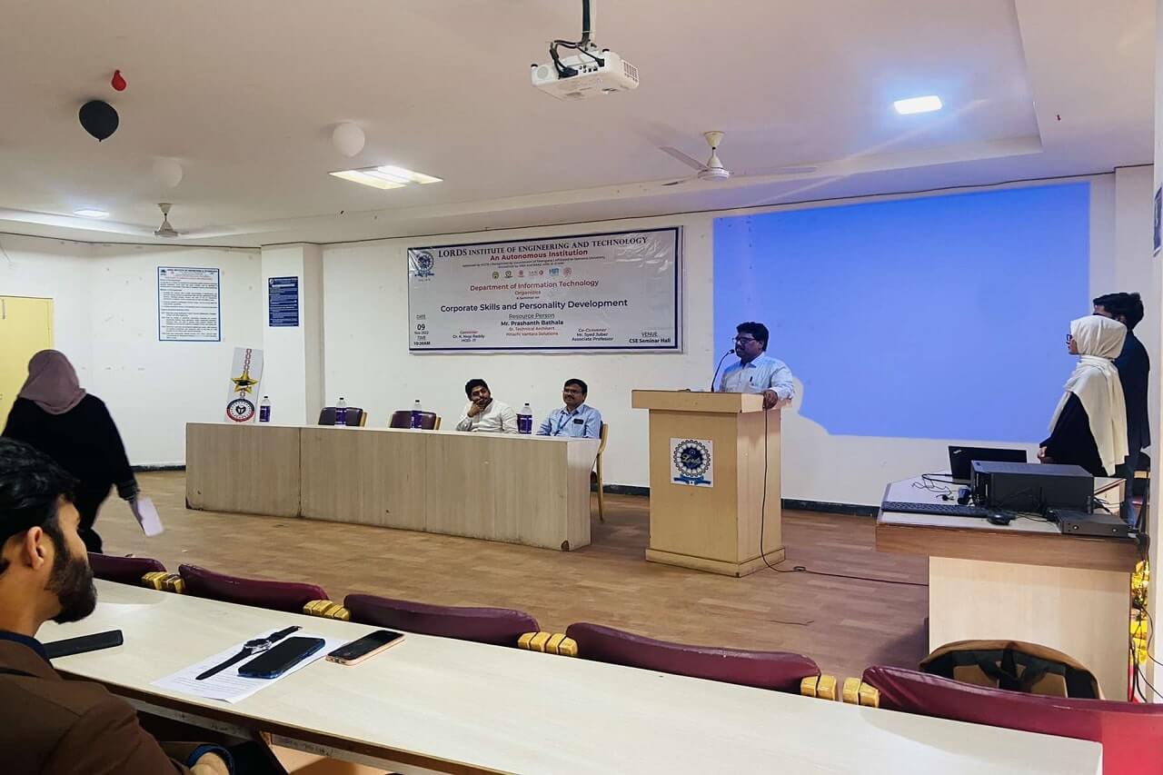 Corporate Skills & Personality Development - Lords Institute of ...