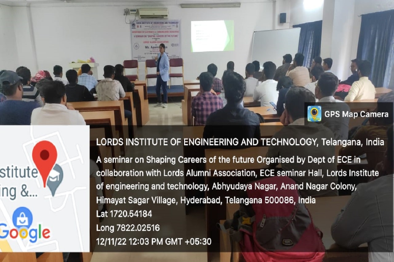 Seminar on Shaping Careers of the Future - Lords Institute of ...