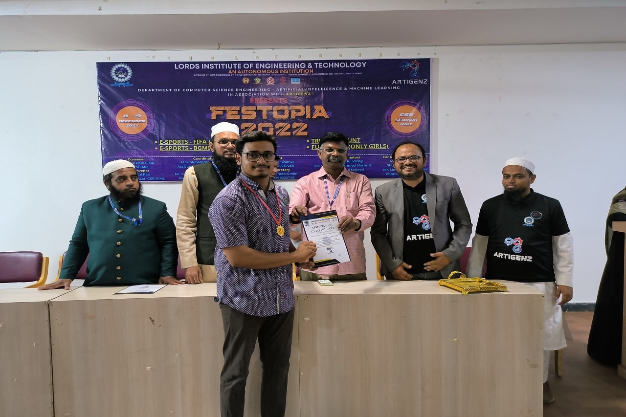 Festopia 2022 - Lords Institute of Engineering and Technology