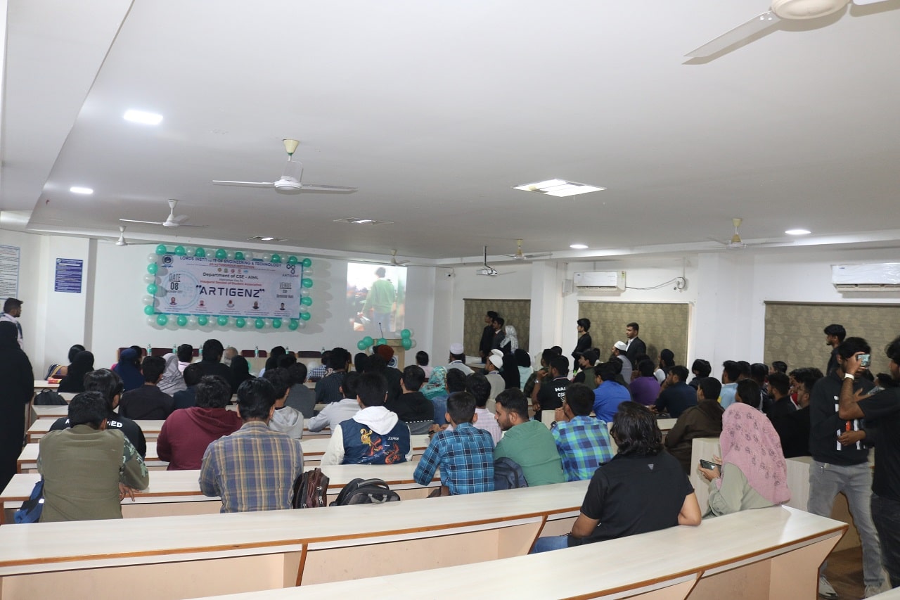 Inauguration of Artigenz - Lords Institute of Engineering and Technology