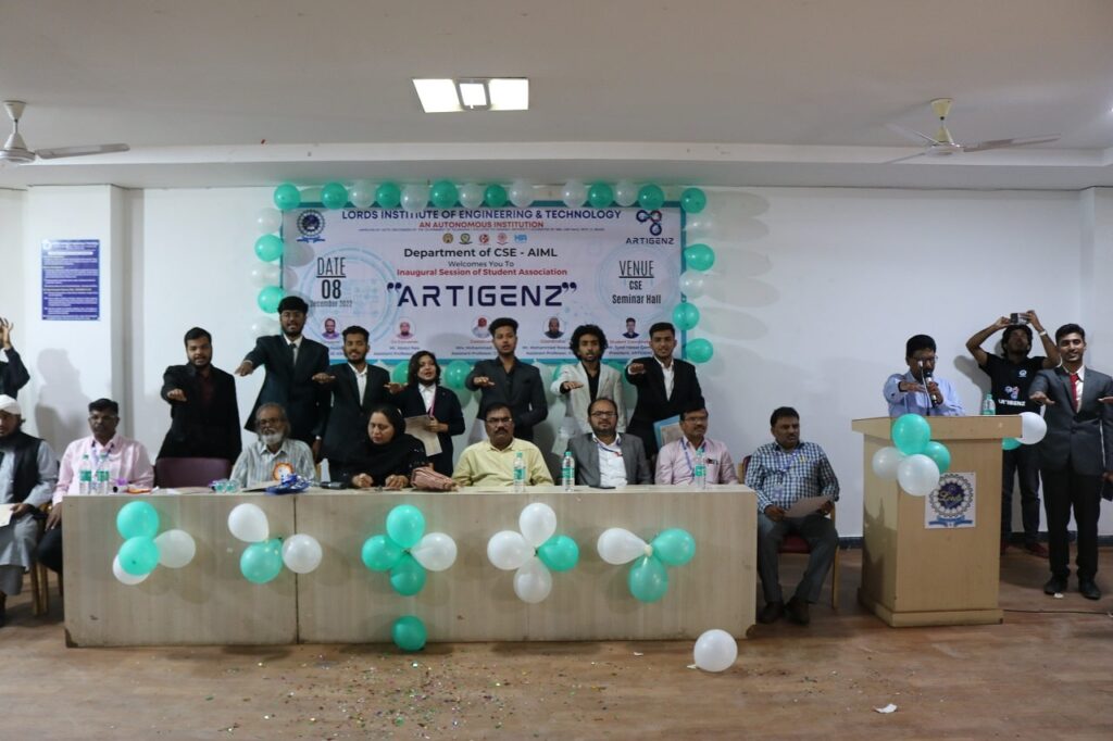 Inauguration of Artigenz - Lords Institute of Engineering and Technology