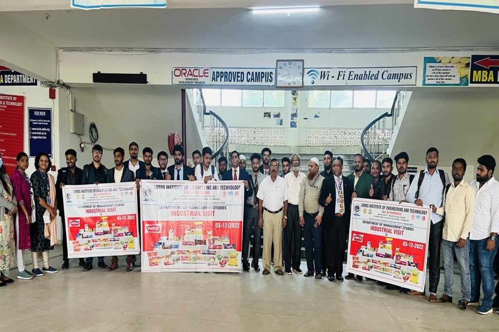 Industrial Visit to Parle-G - Lords Institute of Engineering and Technology