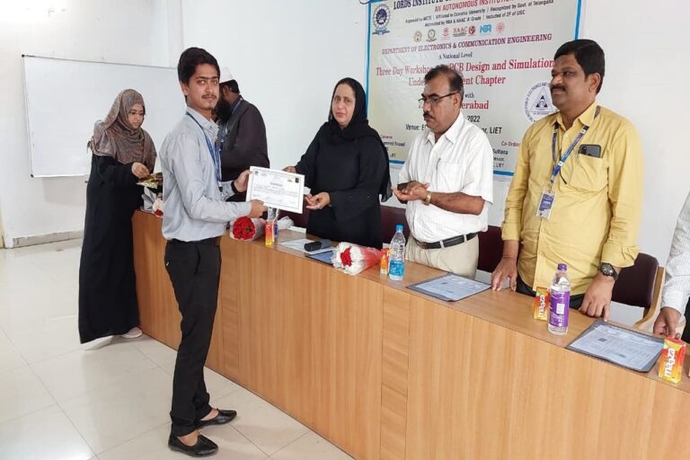 A National level 3 days workshop on ” PCB Design and Simulation ...