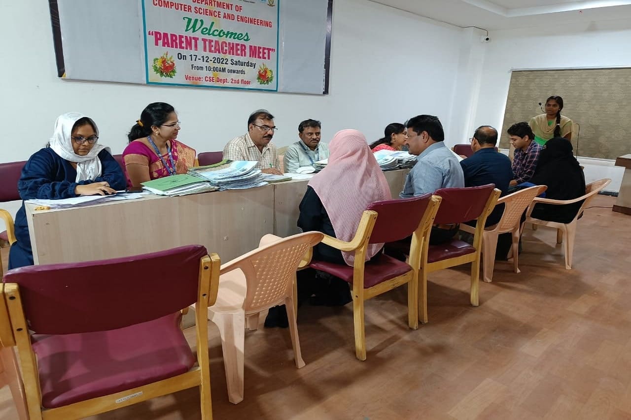 Parent Teacher Meet – CSE - Lords Institute of Engineering and Technology