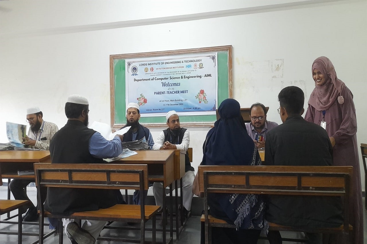 Parent Teachers Meeting-CSE(AIML) - Lords Institute of Engineering and ...