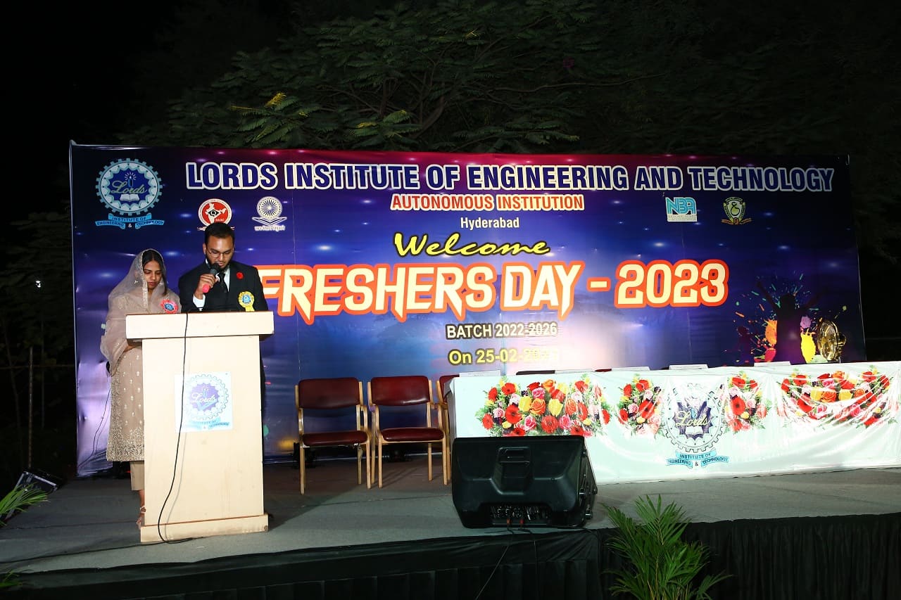Fresher’s Day 2023 - Lords Institute of Engineering and Technology