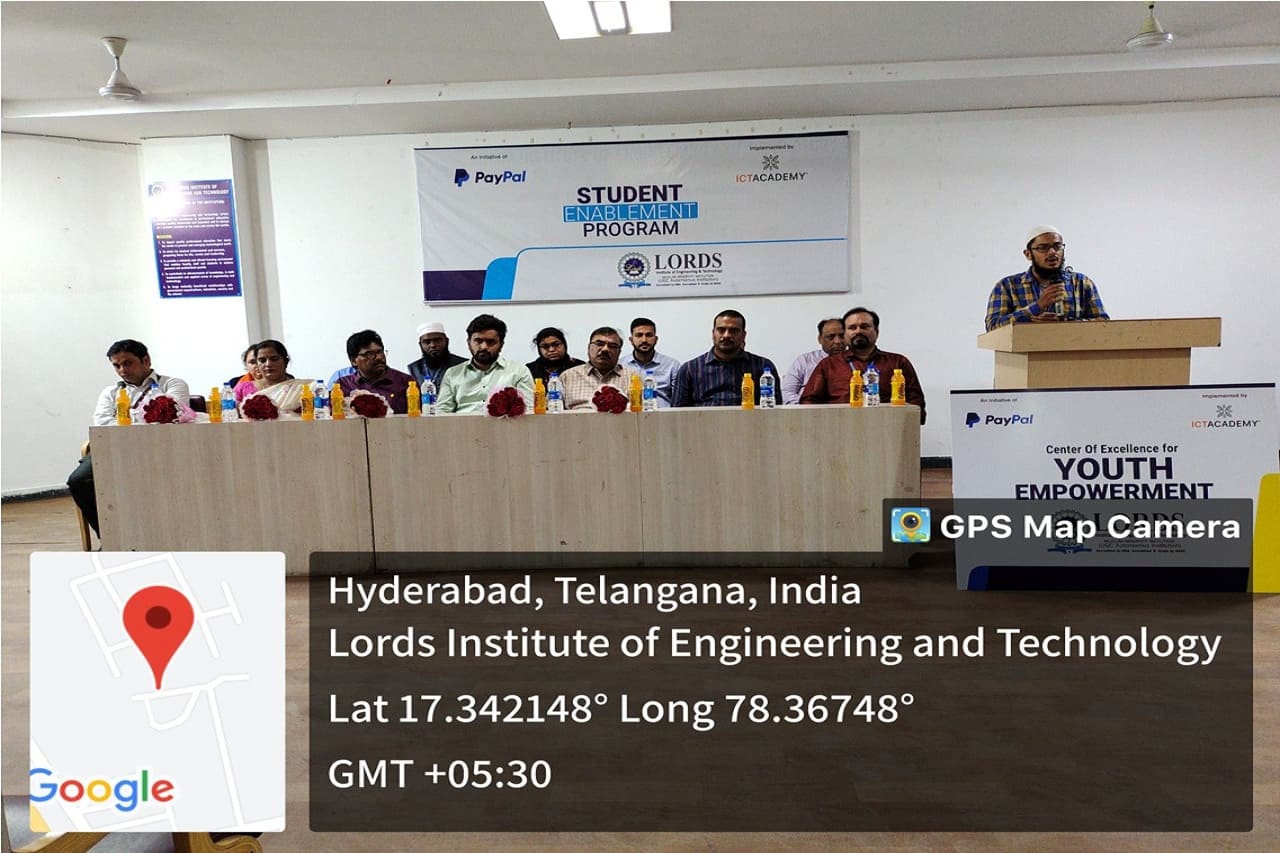 Inauguration of Student Enablement Program - Lords Institute of Engineering and Technology